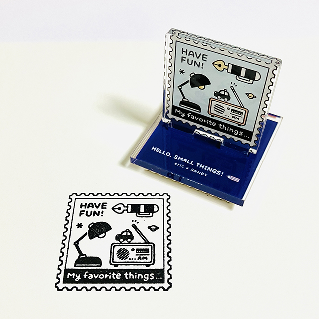 eric アクリルスタンドスタンプ STAMP｜モノづくりを楽しむサイト cotora monora (コトラモノラ)