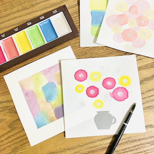 顔彩耽美 パールカラーズ 6色セット｜モノづくりを楽しむサイト cotora monora (コトラモノラ)