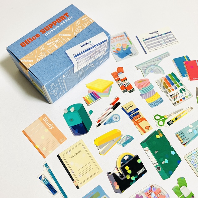 ハコシール 事務文具｜モノづくりを楽しむサイト cotora monora (コトラモノラ)