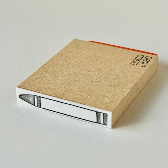 カタチ×モヨウスタンプ ライン クレヨン｜モノづくりを楽しむサイト cotora monora (コトラモノラ)