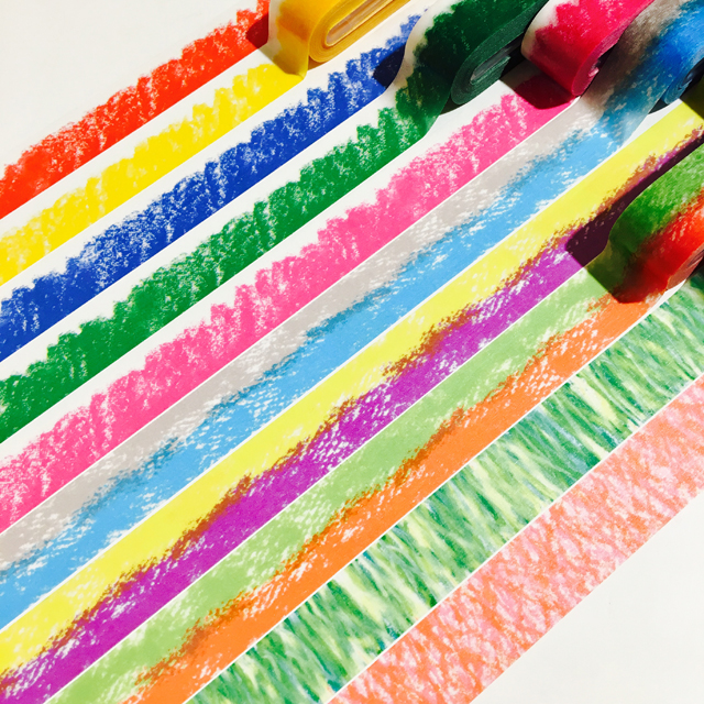 mt art tape 10P くれよん 15mm幅セット｜モノづくりを楽しむサイト cotora monora (コトラモノラ)