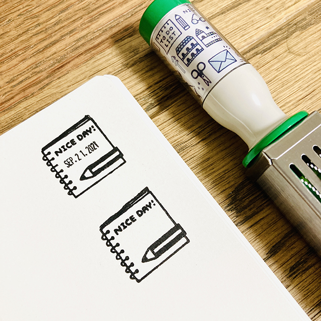 eric 日付印 S｜モノづくりを楽しむサイト cotora monora (コトラモノラ)