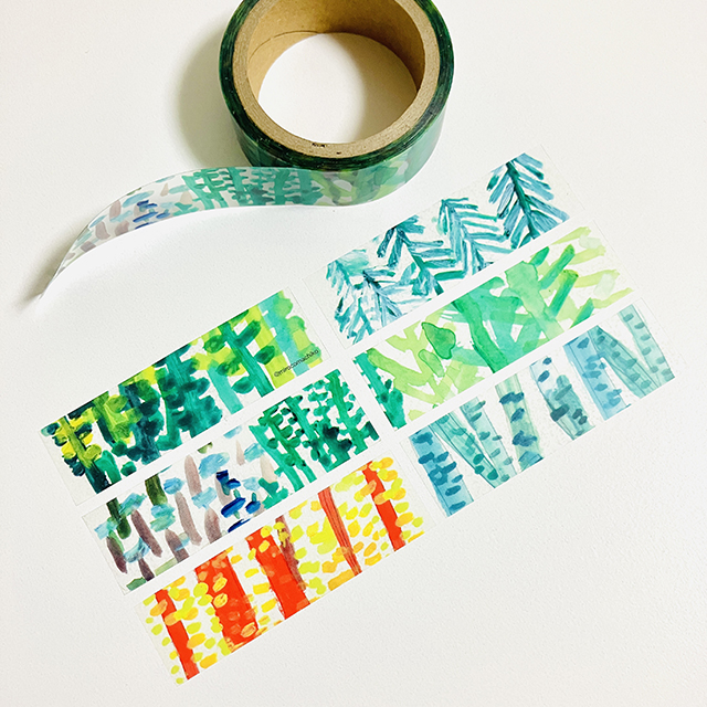 ミロコマチコ クリアマスキングテープ 森｜モノづくりを楽しむサイト cotora monora (コトラモノラ)