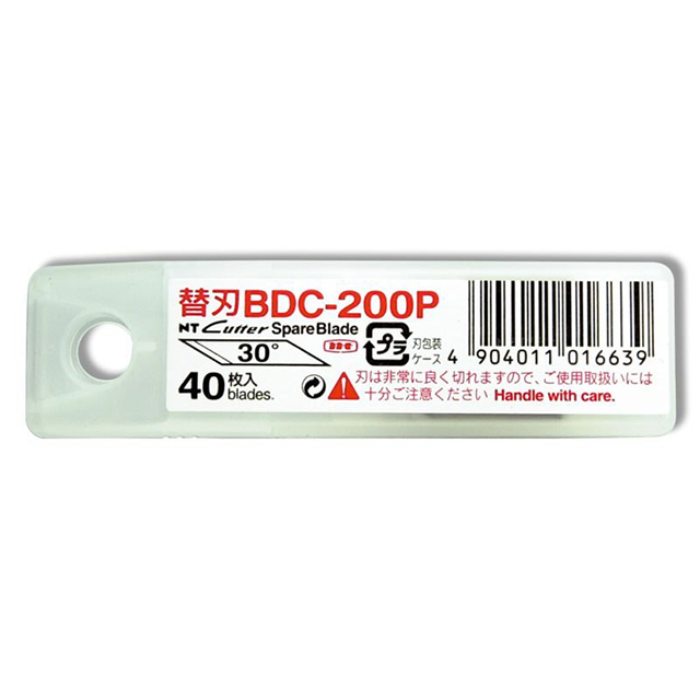 NT替刃 BDC-200P(30°)｜画材・文具雑貨の通販 Toolswebshop/cotoramonora